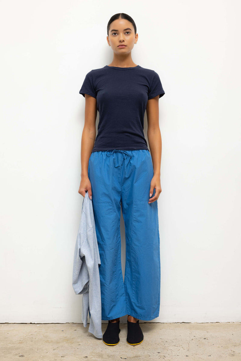 LESET Laura Slim Fit Tee in Midnight in Cotton