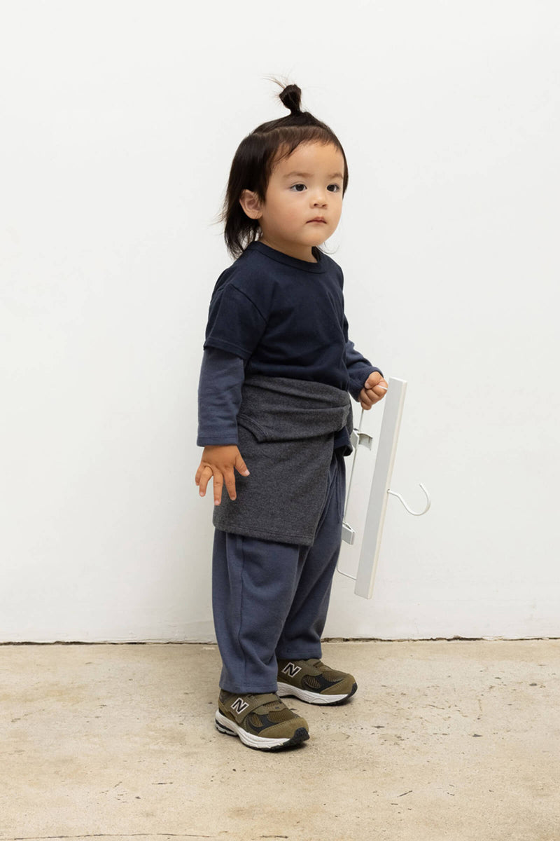 LESET Bebe Margo Tee in Midnight in Cotton