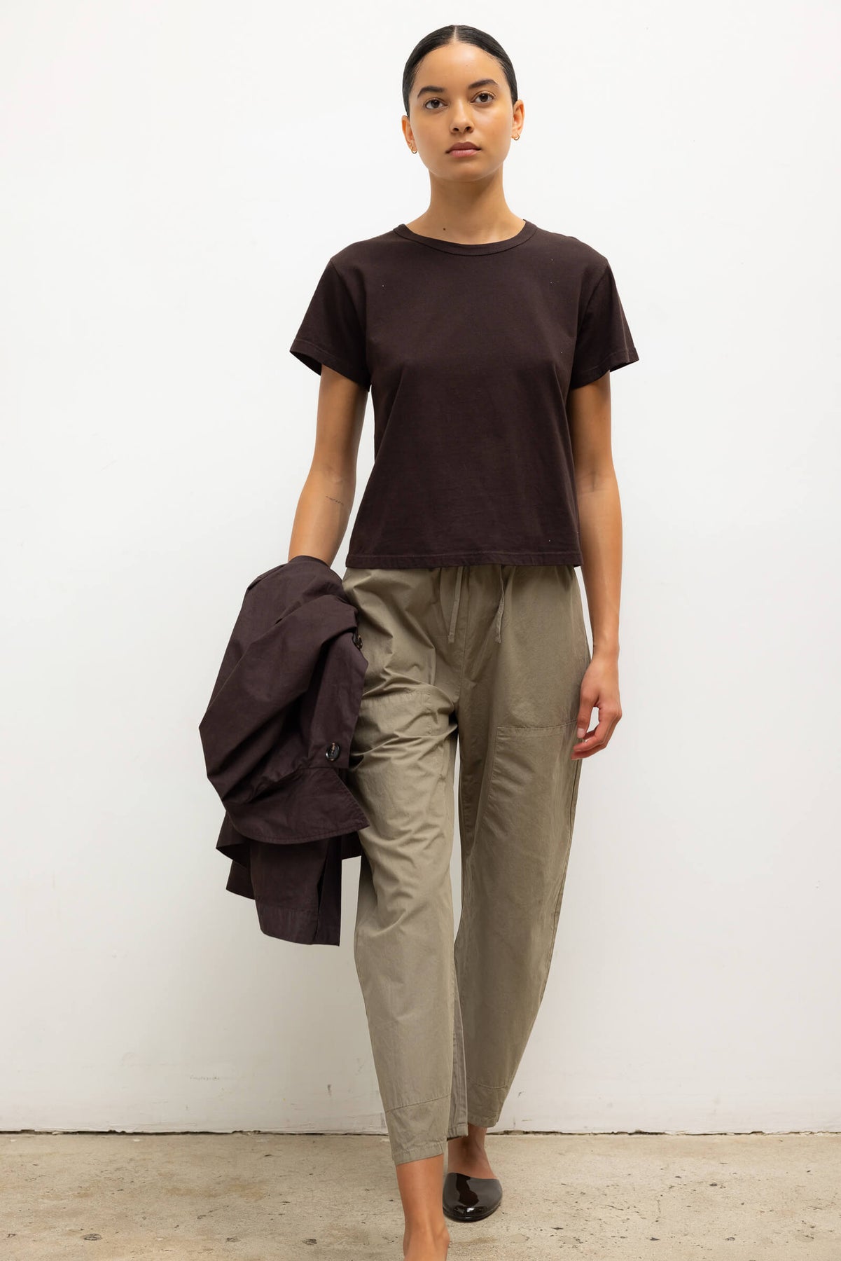 LESET Kyoto Carpenter Pant in Cypress in Cotton