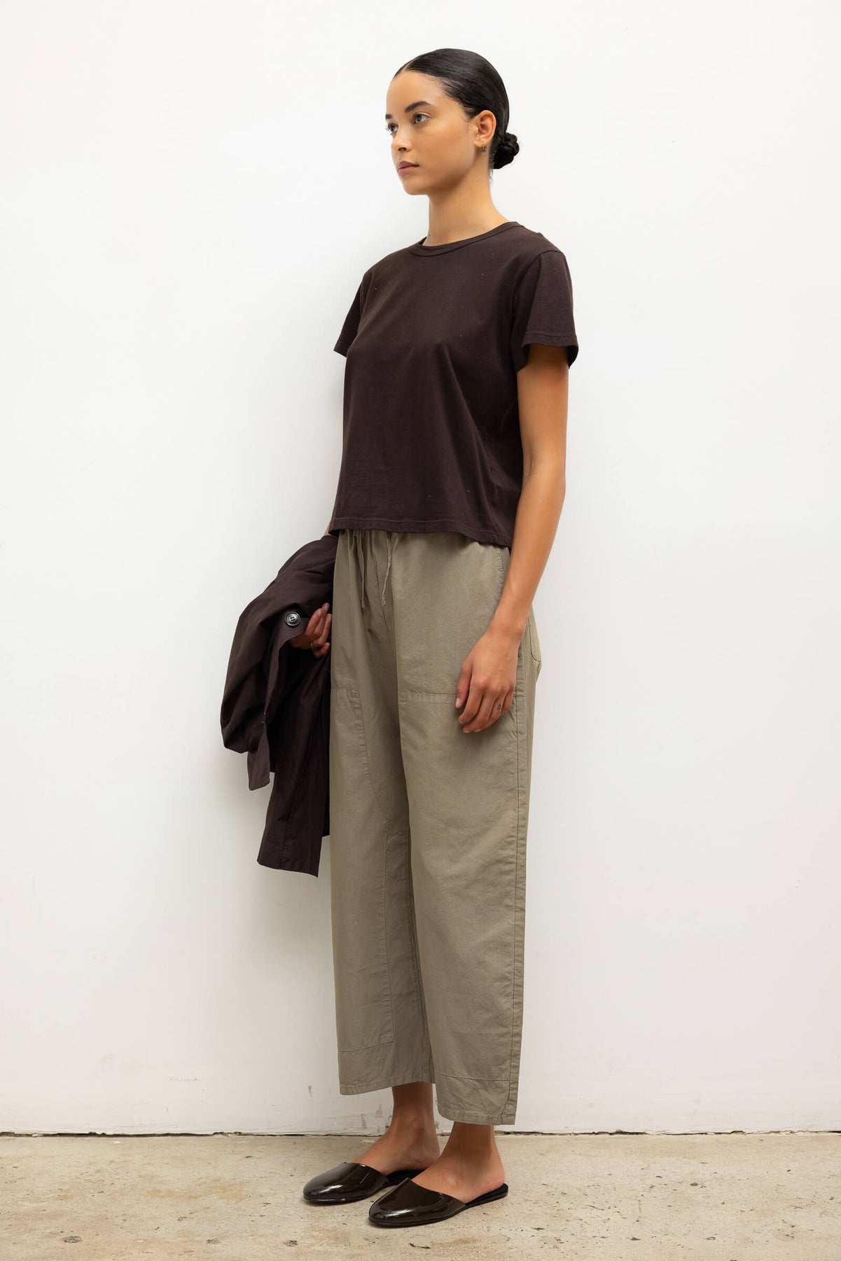 LESET Kyoto Carpenter Pant in Cypress in Cotton